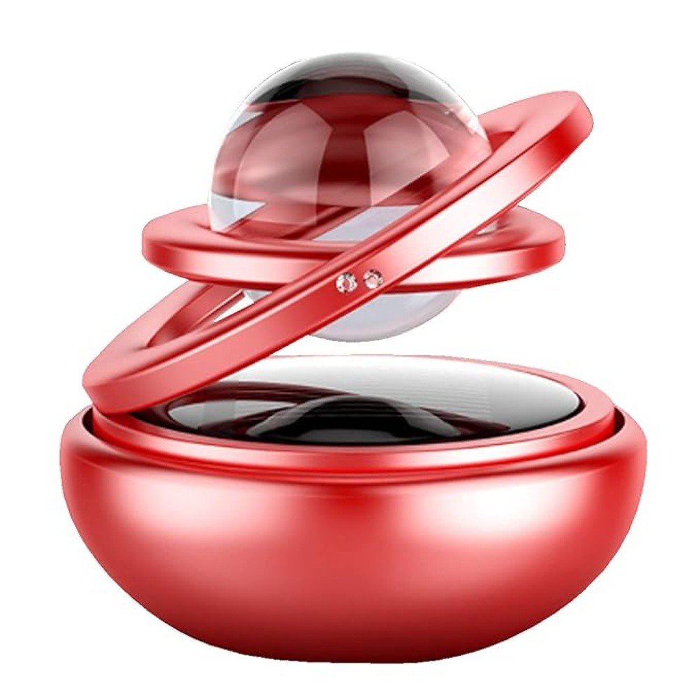 Solar Power Rotating Design Organic Fragrance Air Freshener Perfume ...